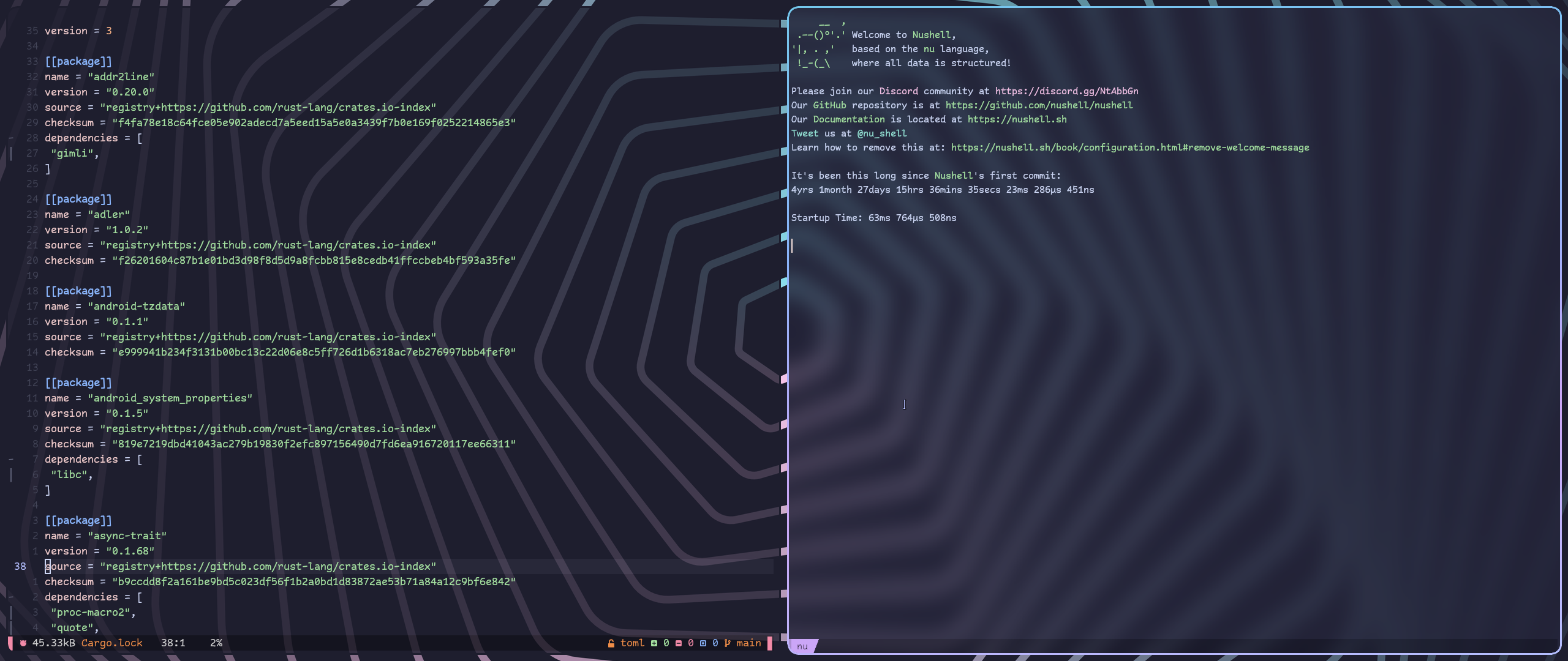Wallpaper changes on fullscreen with transparency ( wl-roots Hyprland ) · Issue #1918 · neovide ...