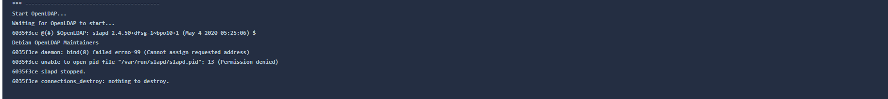 Openldap pod can't start after I delete it. · Issue #3382 · kubesphere/kubesphere · GitHub