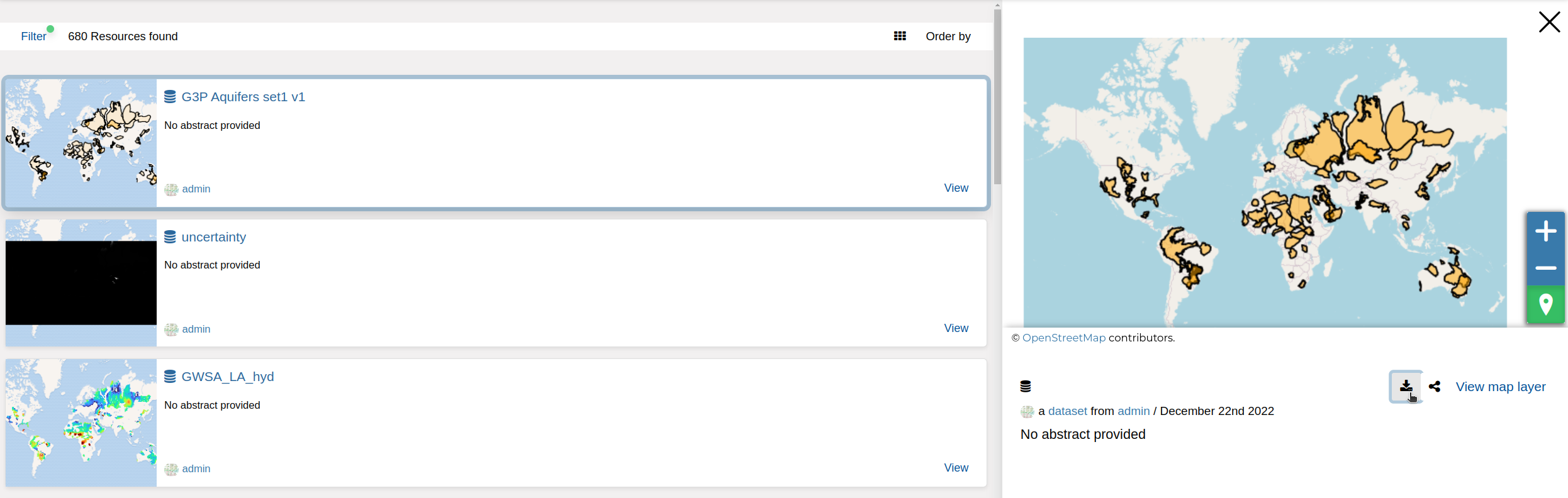 Direct Download On Preview On Dataset List Is Not Working · Issue 11156 · Geonodegeonode · Github