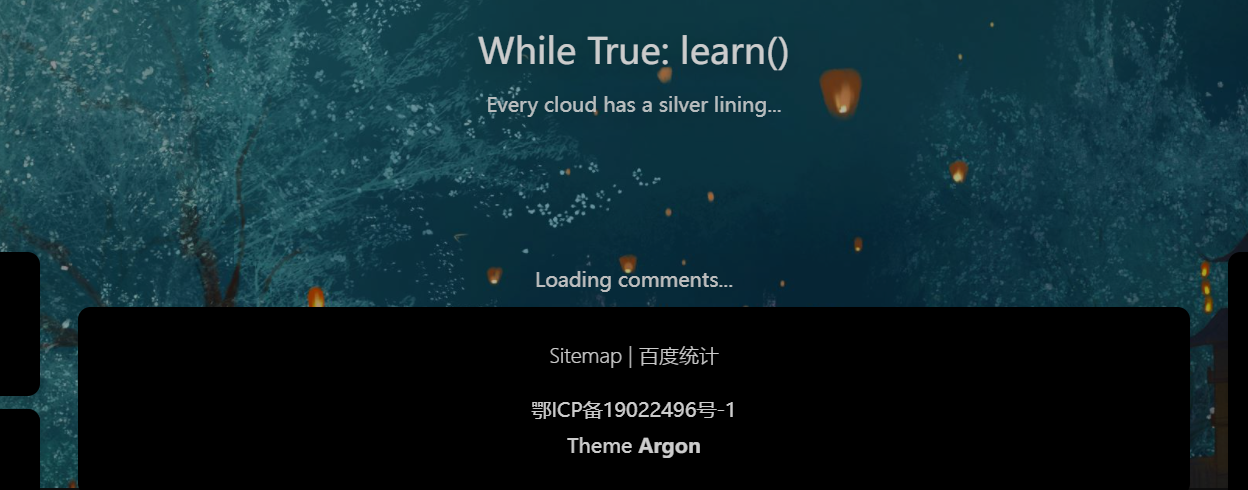 [bug] 访客不知道给我评论了个啥 留言板打不开了 · Issue #404 · solstice23/argon-theme · GitHub