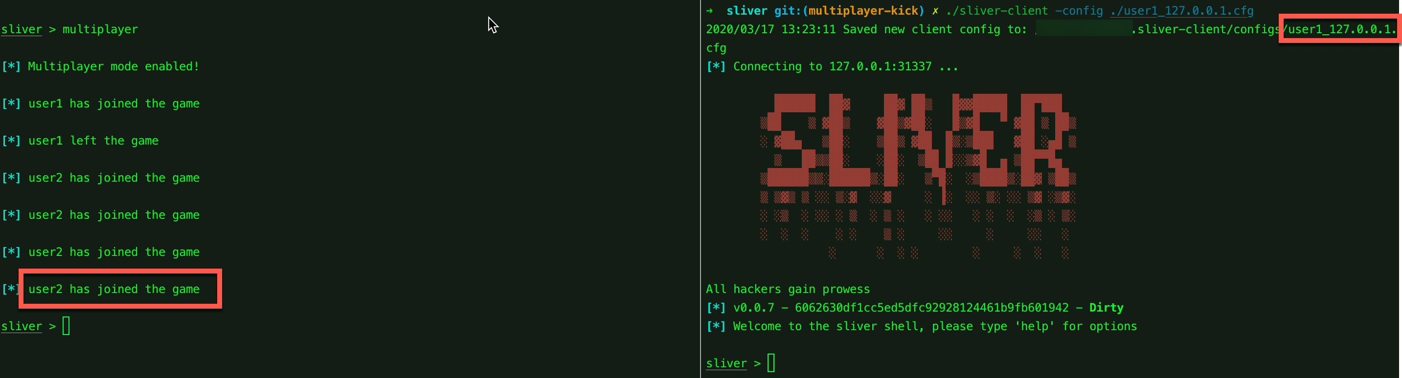 Sliver Client Doesnt Use Correctly The Configuration File Provided As Parameter · Issue 158 