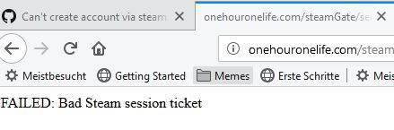 Can't create account via steam · Issue #71 · jasonrohrer/OneLifeData7 · GitHub