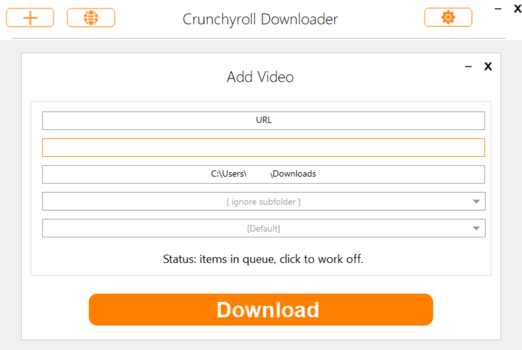 item to queue ?? · Issue #341 · hama3254/Crunchyroll-Downloader-v3.0 ...