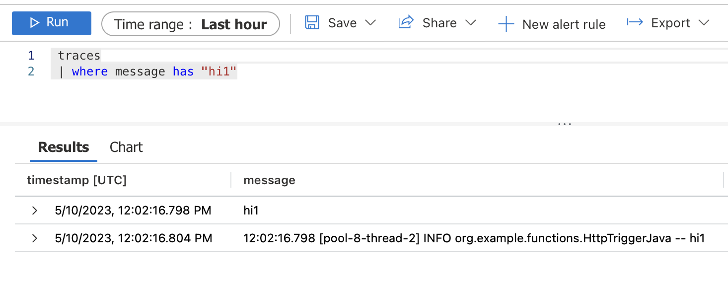 Logs created by SLF4J in azure functions are duplicated. Also, "operation_Name" is missing in ...