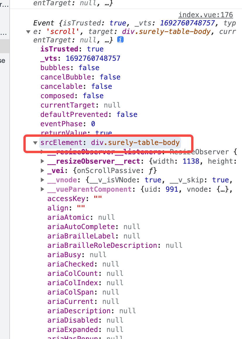 子应用滚动事件中的srcElement和target等都为null · Issue #676 · Tencent/wujie · GitHub