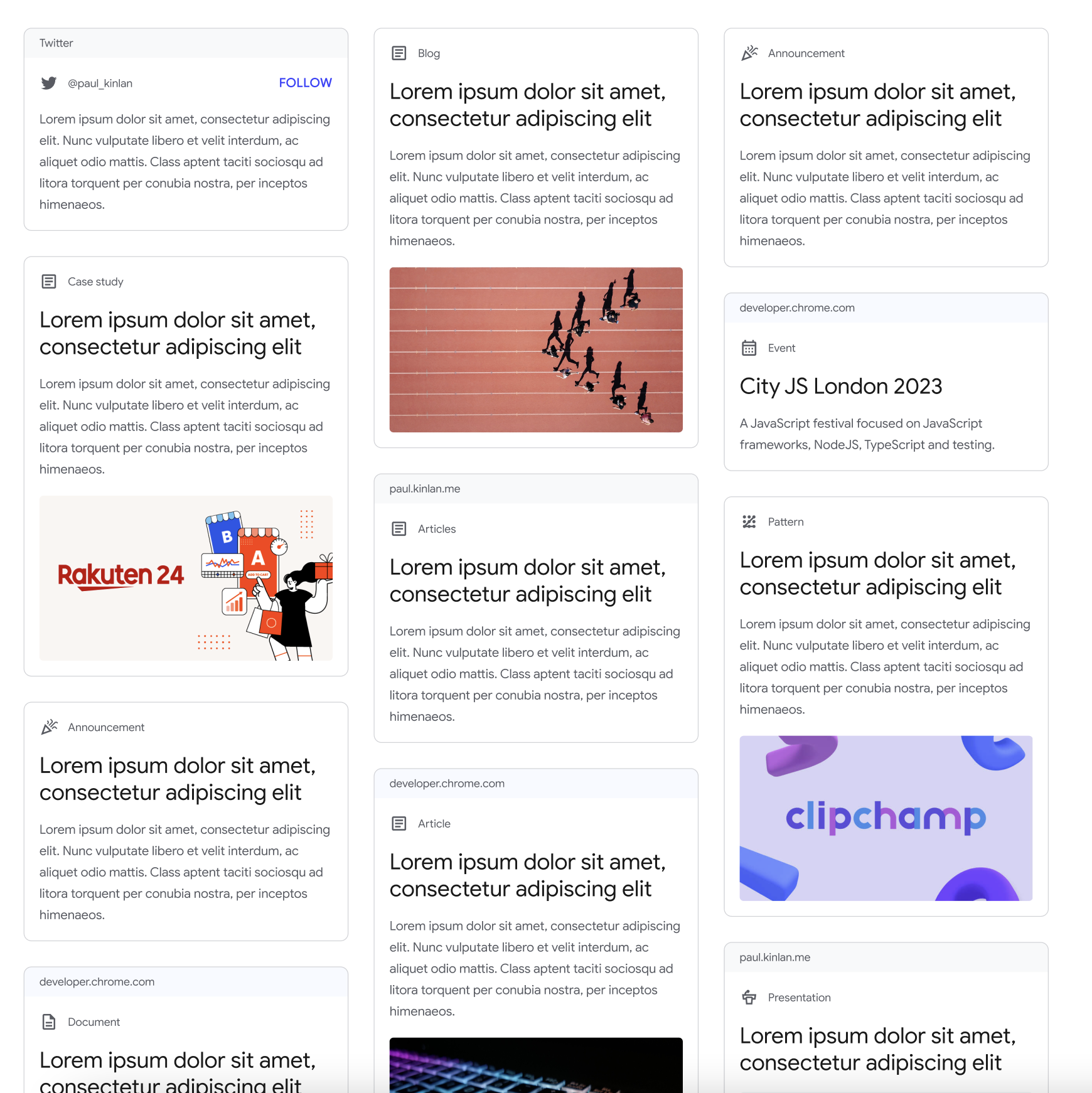 Display other post types in the feeds section on the author page. · Issue #6162 · GoogleChrome ...