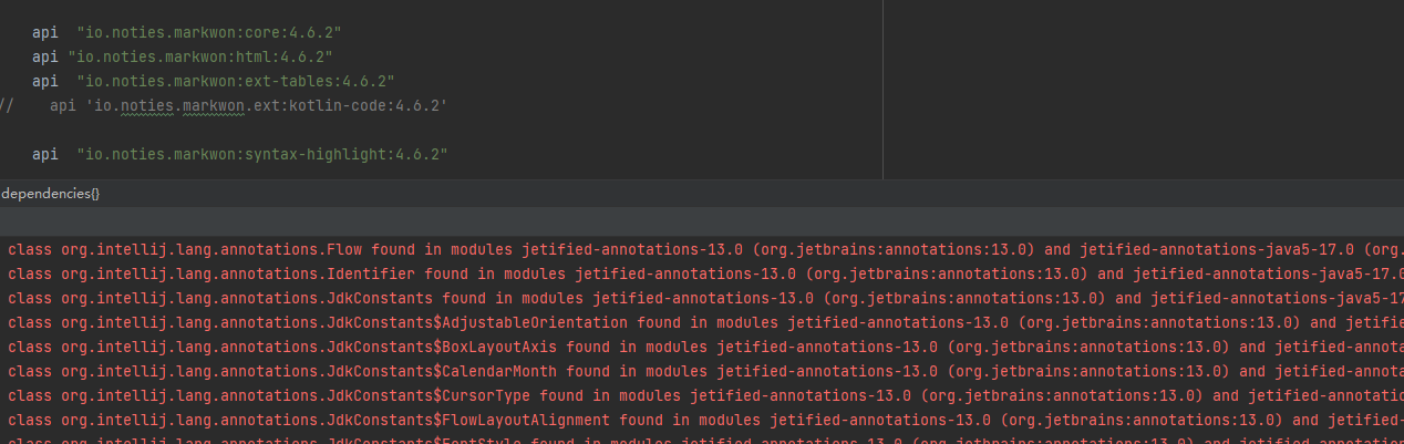 io.noties.markwon:syntax-highlight:4.6.2 gradle iserror · Issue #449 · noties/Markwon · GitHub