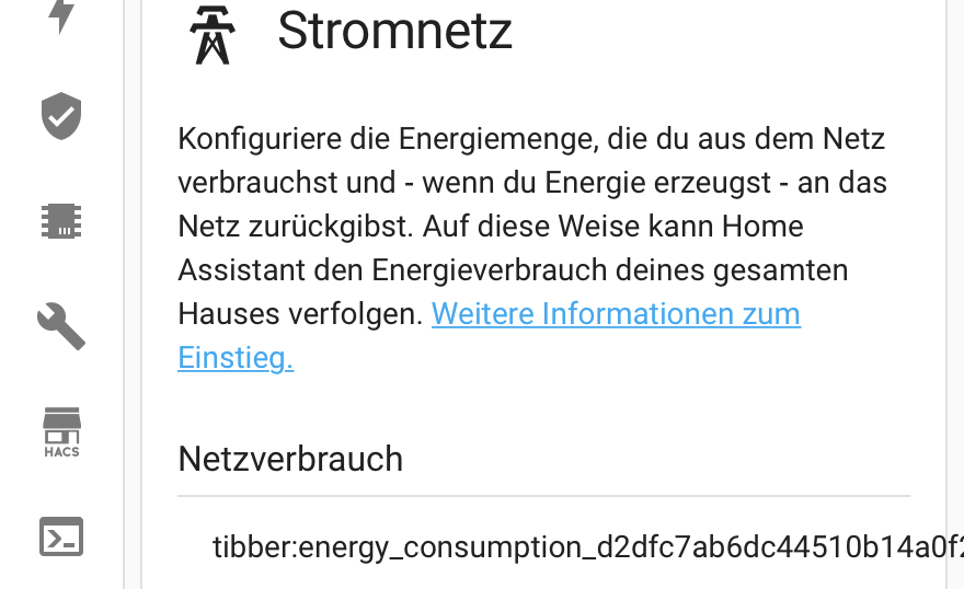 Statistic Of Tibber In Energy Dashboard Not Editable · Issue 77678 · Home Assistant Core · Github