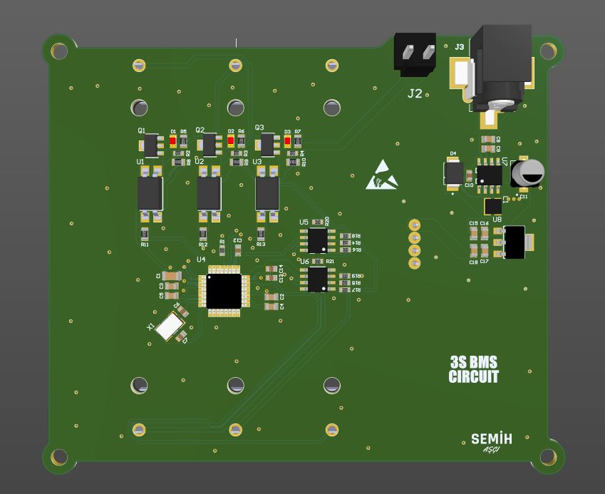 GitHub - semihasci/3S-BMS-Design: 18650 BMS