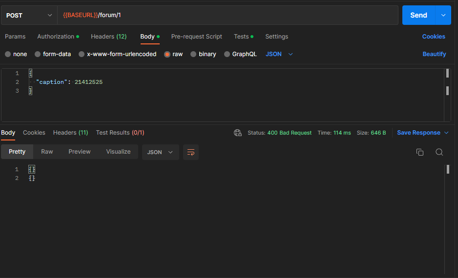 [BUG] Cannot create comment with numeric (integer) request body json · Issue #135 · Capstone ...