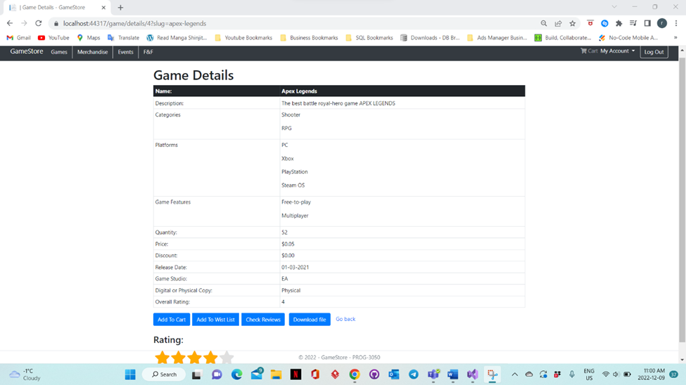 GitHub - furs1da/Game-Store: Here you can buy games and merchandise, enroll in events, write ...