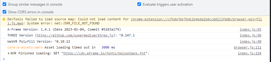Asset-Loading timeout · Issue #5265 · aframevr/aframe · GitHub