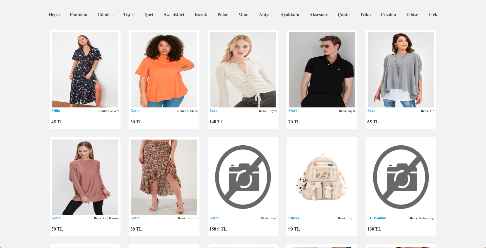 GitHub - emreozturk7/secondhand-project