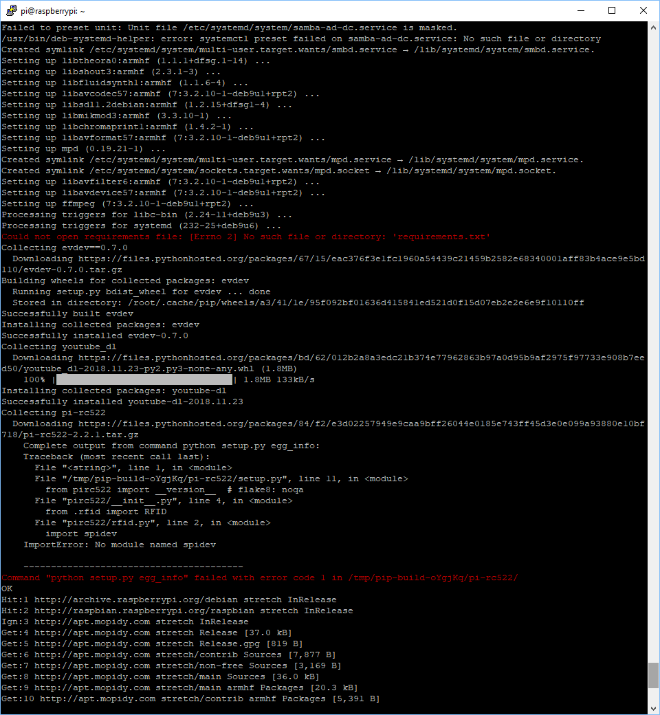 Issue trying to play a Song/Album from Spotify · Issue #349 · MiczFlor ...