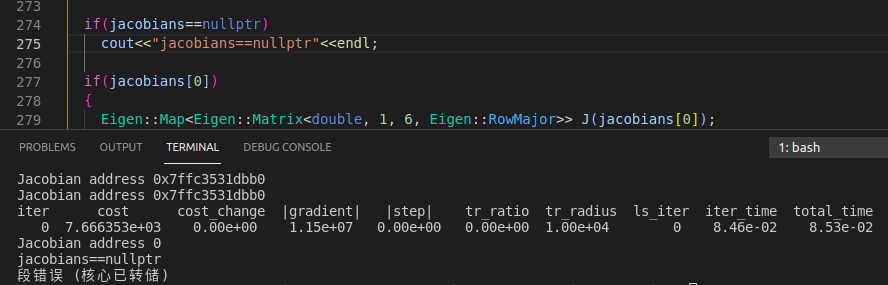 jacobians turn into nullptr after iteration once and segmentation fault happened · Issue #680 ...