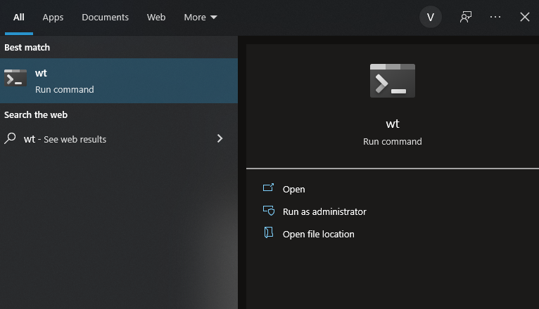 `wt` doesn't work anymore · Issue #12767 · microsoft/terminal · GitHub