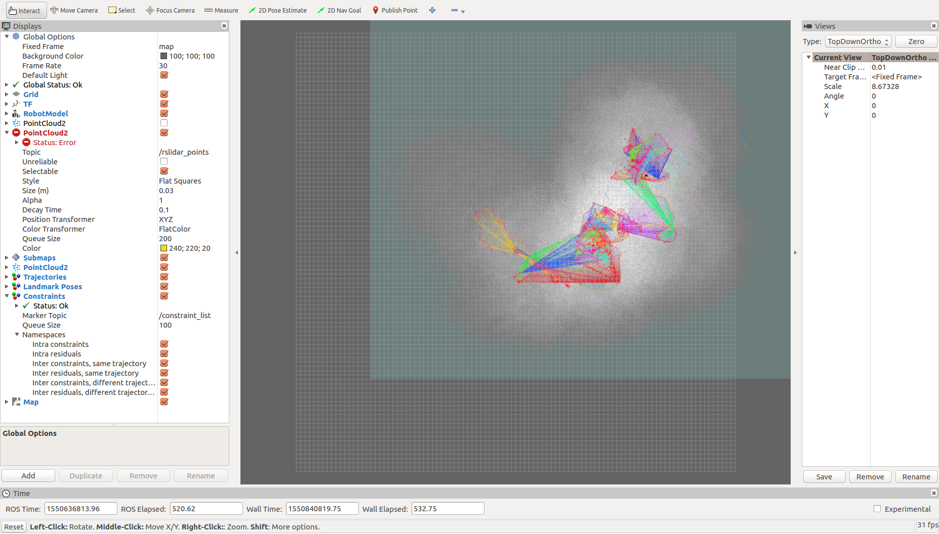 Running 3D Cartographer with IMU and 3D LiDAR · Issue #1199 · cartographer-project/cartographer ...