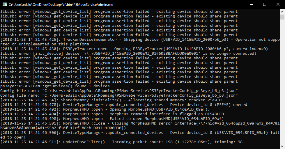 Ps Move not apearing in steam VR · Issue #596 · psmoveservice ...