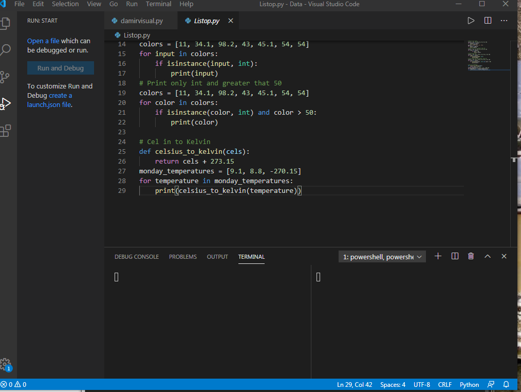 Visual Studio Code Do Not Allow Me To Write In Terminal Nor Powershell