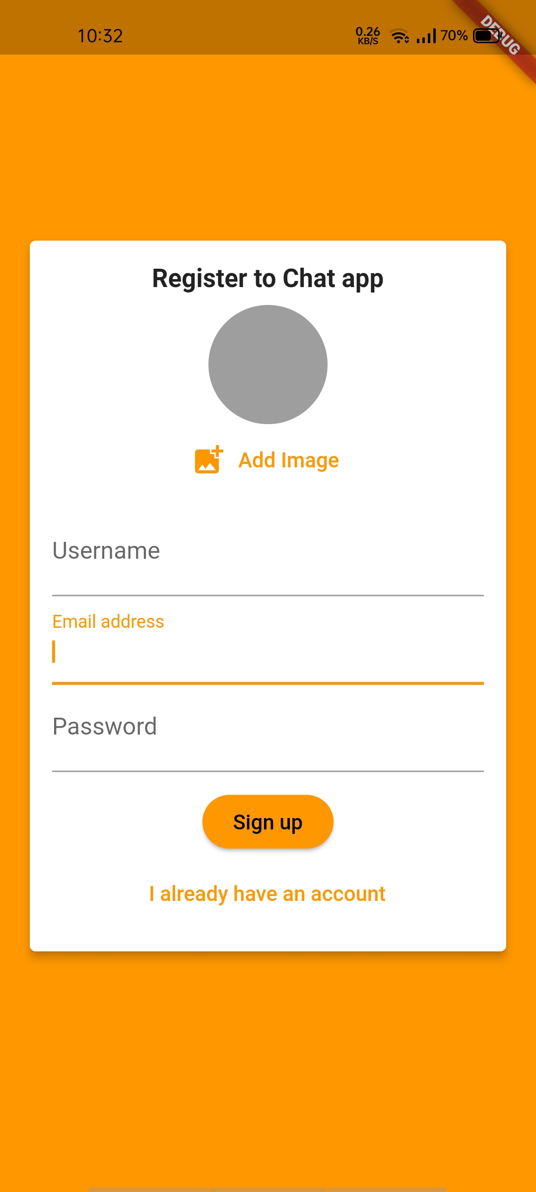 GitHub - AhmedOsaama/My-flutter-chat-app