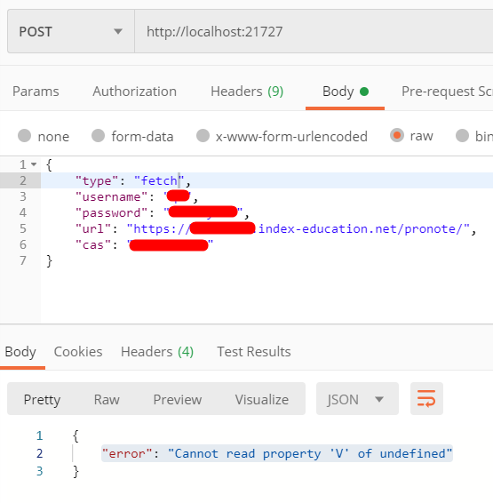 "error": "Cannot read property 'V' of undefined" · Issue #18 · Litarvan/pronote-api · GitHub