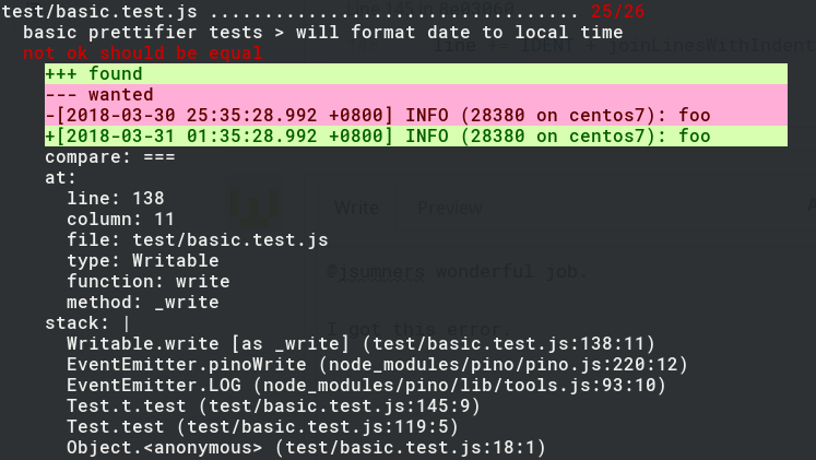 Evaluate for release · Issue #1 · pinojs/pino-pretty · GitHub