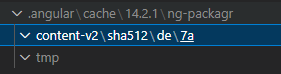 After upgrading vom Angular v13 to v14 (ng-packagr 13.1.3 to 14.2.0) I get error "EINVAL ...