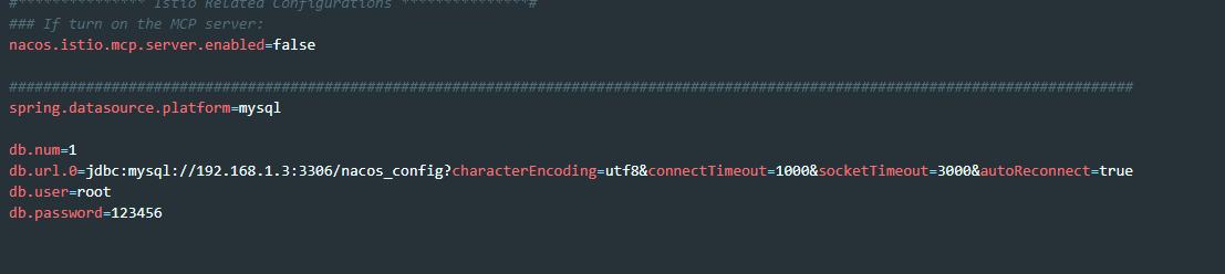 从内嵌数据库切换到mysql后页面无法添加配置文件 · Issue #2977 · alibaba/nacos · GitHub