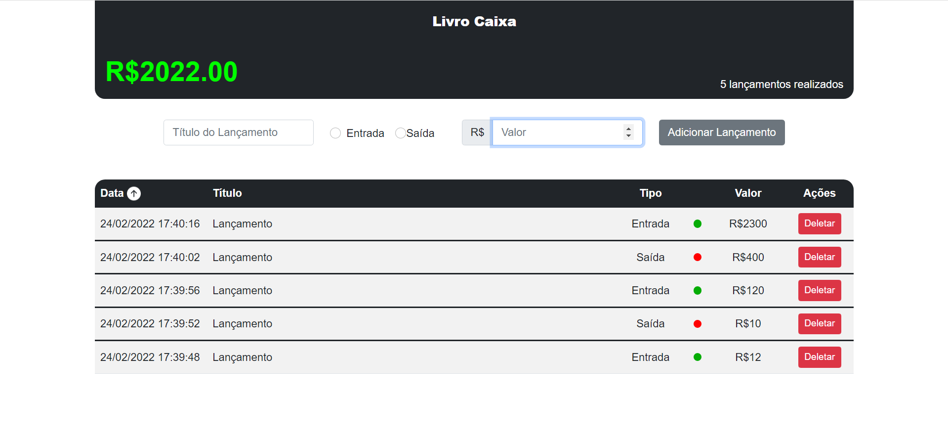 GitHub - alanbbarros/livro-caixa