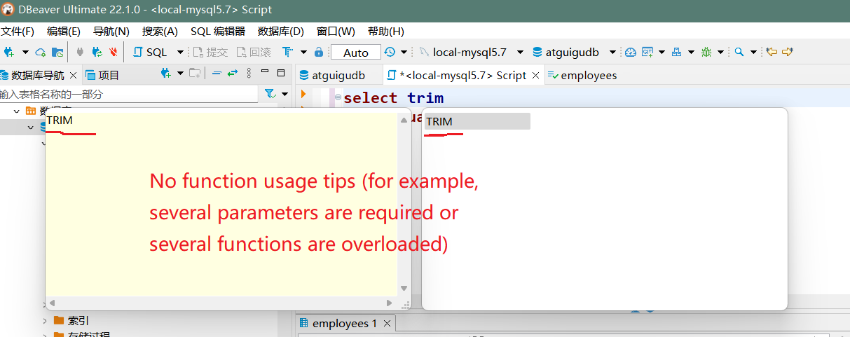 I Hope You Can Also Realize The Function Of Displaying Function Usage · Issue 17630 · Dbeaver