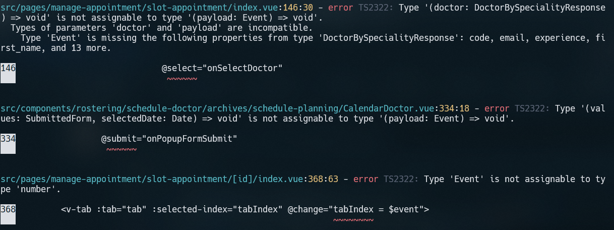 Error On Custom Emitted Event With The Same Default Name · Issue 1026 · Vuejslanguage Tools