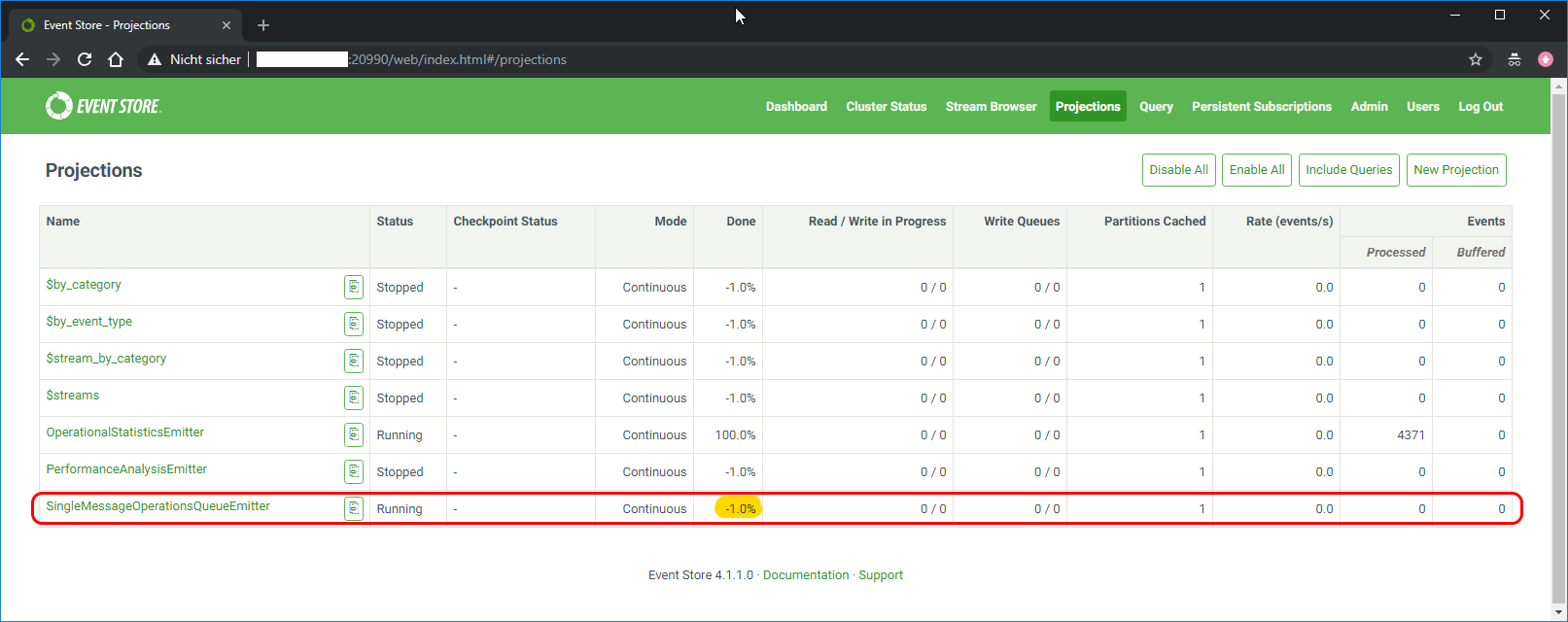 Projection will not run when reseted and input stream uses maxAge · Issue #1779 · kurrent-io ...