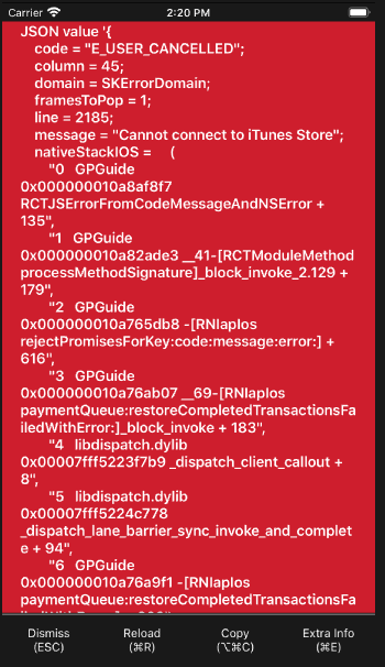 [iOS] Crash in the native part if Sign-In With Apple ID is cancelled · Issue #931 · hyochan ...
