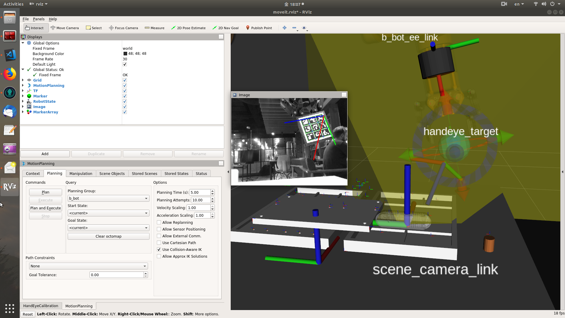 Extending MoveIt with hand-eye calibration · Issue #1070 · moveit/moveit · GitHub