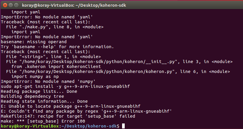 Unable to locate package g++-9-arm-linux-gnueabihf · Issue #541 · Koheron/koheron-sdk · GitHub