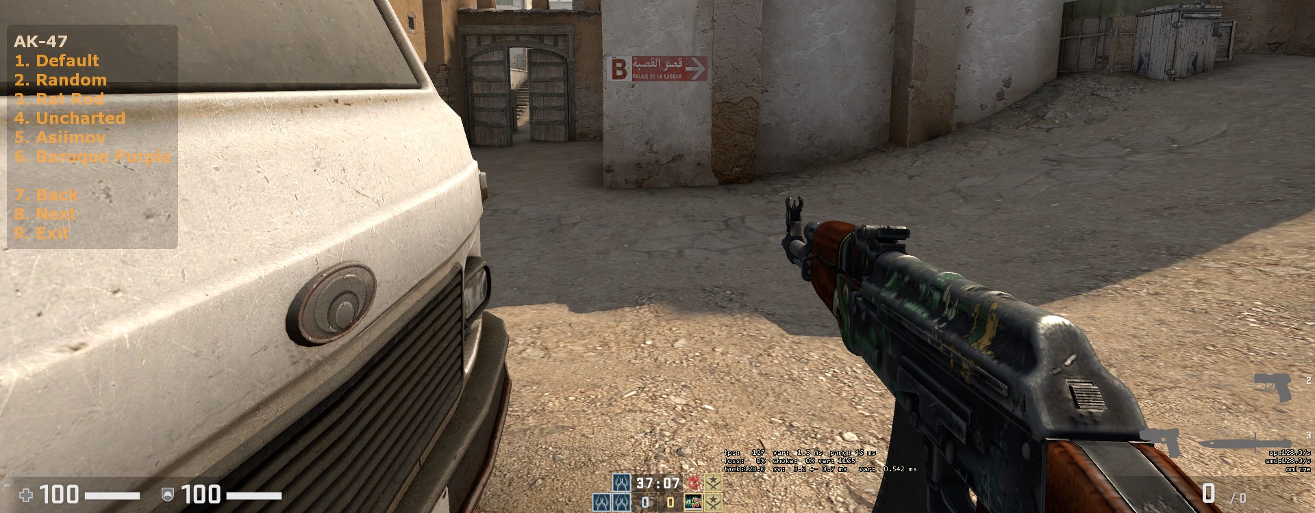 Weapon/Knife Dissapears when using !ws, only can be used and seen after death · Issue #182 ...