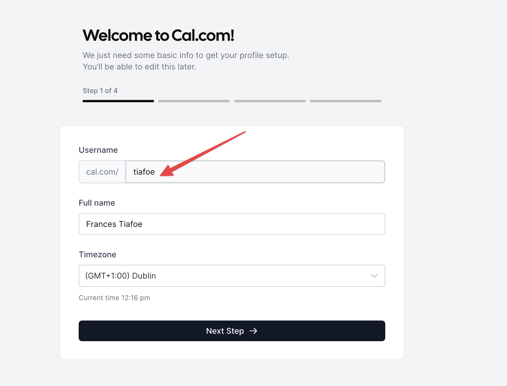 [CAL-106] /onboarding - UI issues & small improvements · Issue #4356 · calcom/cal.com · GitHub