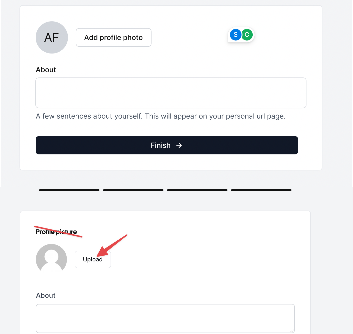 [CAL-106] /onboarding - UI issues & small improvements · Issue #4356 · calcom/cal.com · GitHub