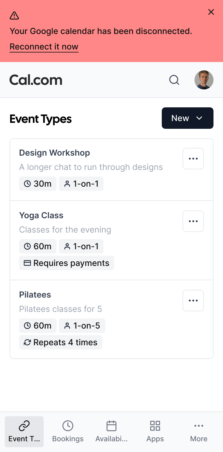 [CAL-392] top banner not responsive · Issue #5578 · calcom/cal.com · GitHub