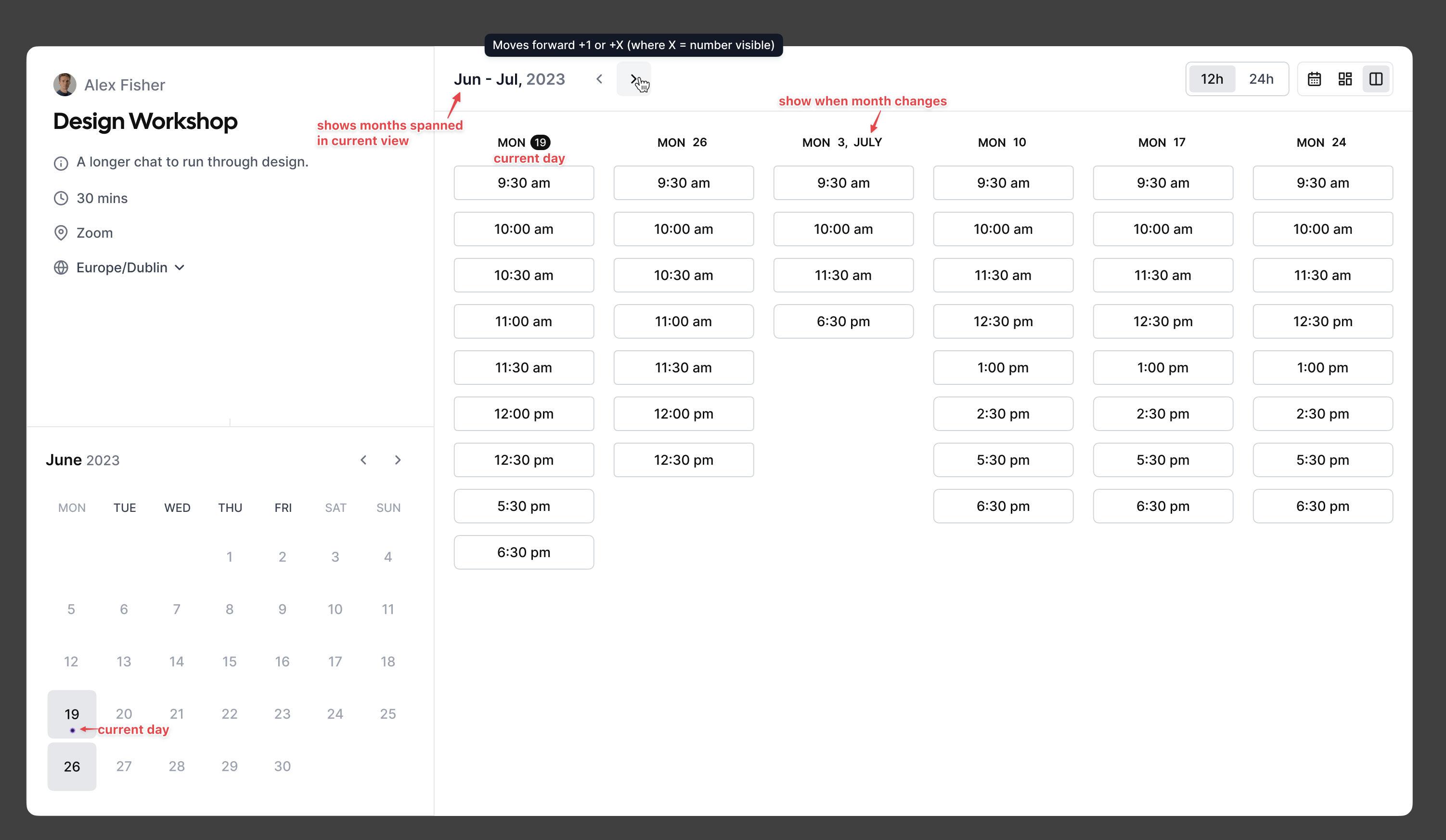 [CAL-1979] column view: only show available times · Issue #9593 ...