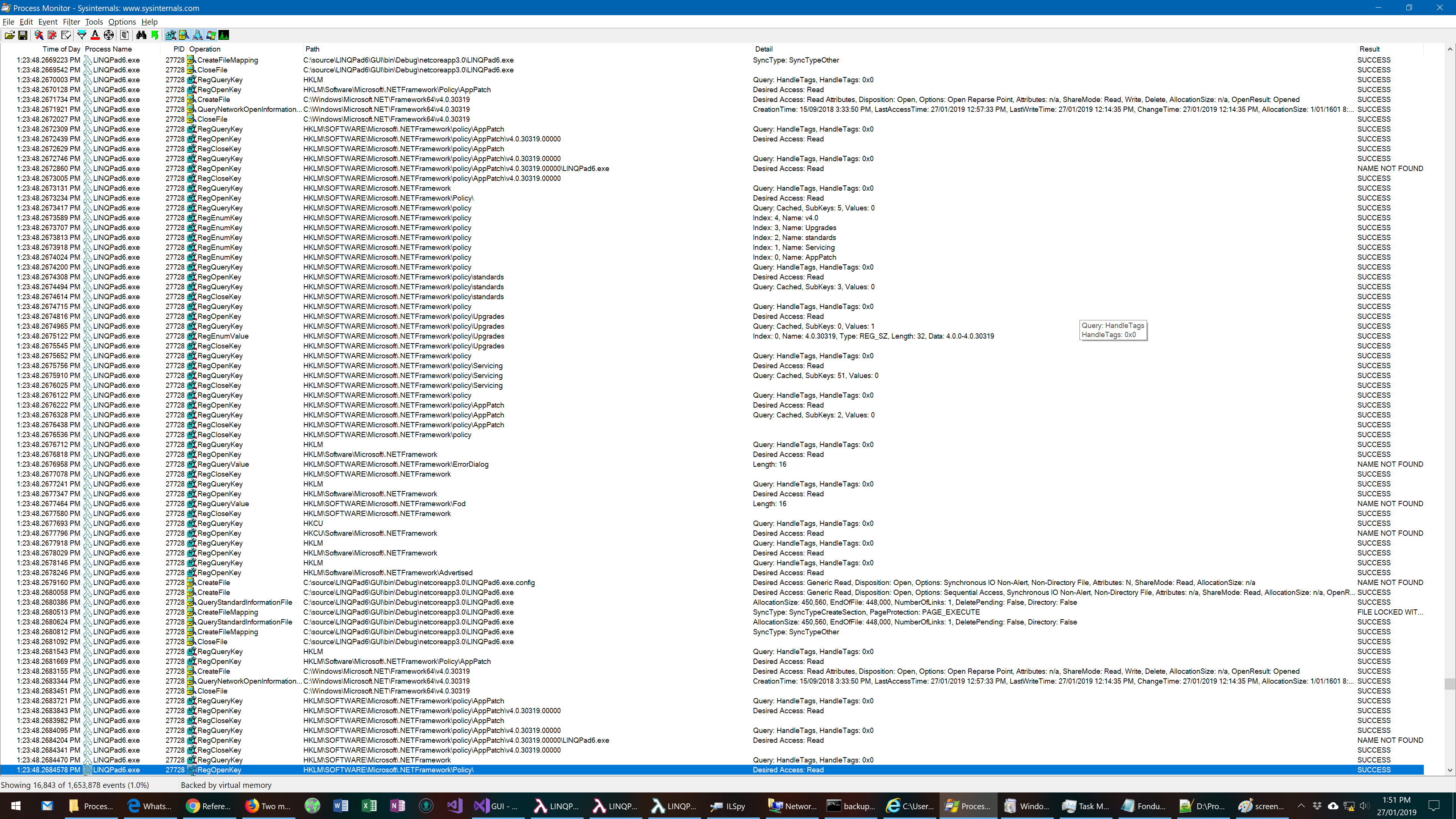 Running net core app for a few hours causes .NET Framework 3.5 installation popup · Issue #11690 ...