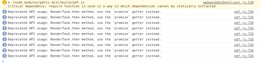 Deprecated Api Usage Warning · Issue 354 · Wojtekmajreact Pdf · Github