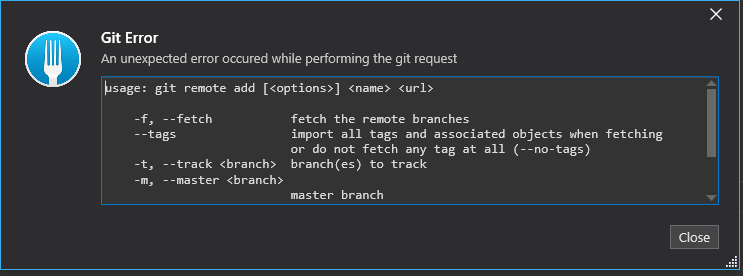 Adding remote from folder with space in path name gives error · Issue #731 · fork-dev/TrackerWin ...