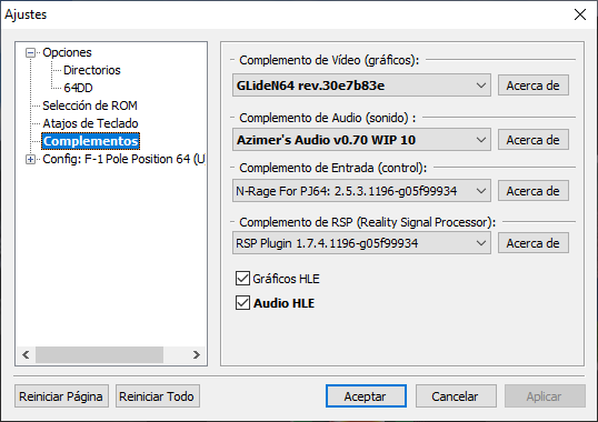 F1 Pole Position 64 Graphic problems. · Issue #229 · libretro/mupen64plus-libretro-nx · GitHub