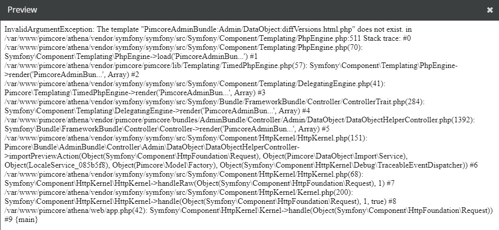 [Versions] Object Version Preview & Document Version Comparison doesn't work · Issue #3504 ...