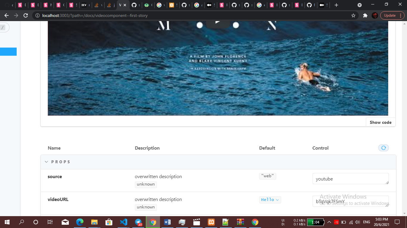 ArgsTable description of all props is unknown · Issue #15303 · storybookjs/storybook · GitHub