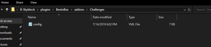 Challenges are not implemented in current world. · Issue #156 · BentoBoxWorld/Challenges · GitHub