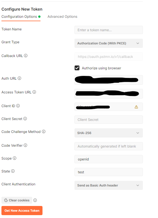 Oauth 20 Authentication Using Grant Type Authorization Code With Pkce 8255