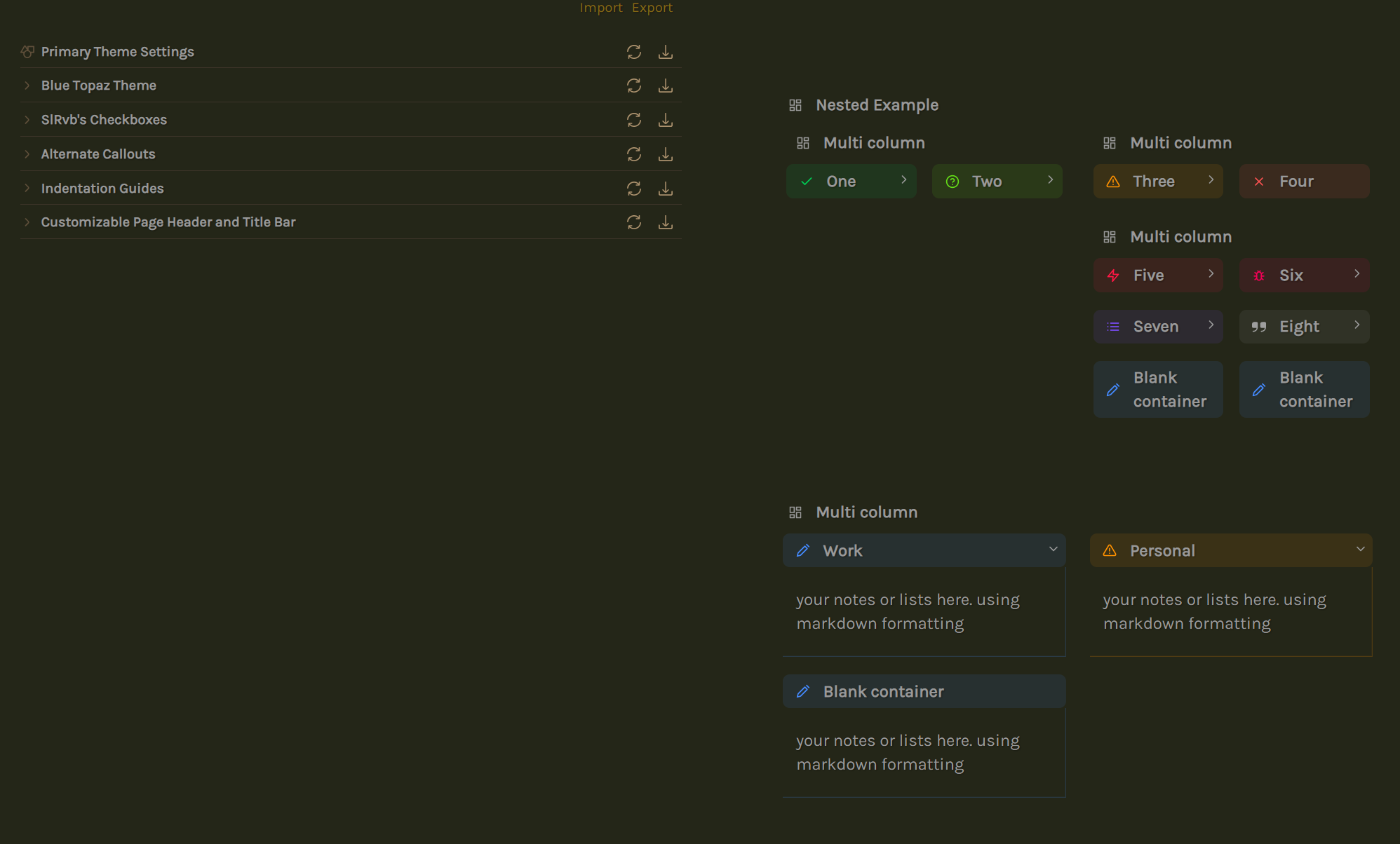 Multi Column Not Working In New Vault · Issue 13 · Efemkayobsidian Modular Css Layout · Github 9604