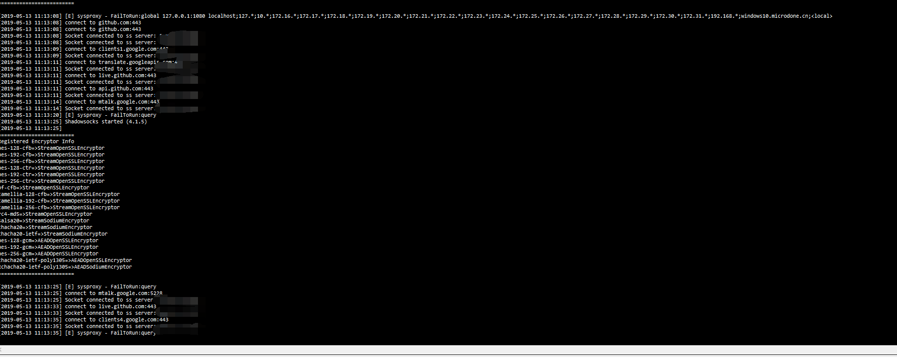近几个版本的BUG · Issue #2344 · shadowsocks/shadowsocks-windows · GitHub